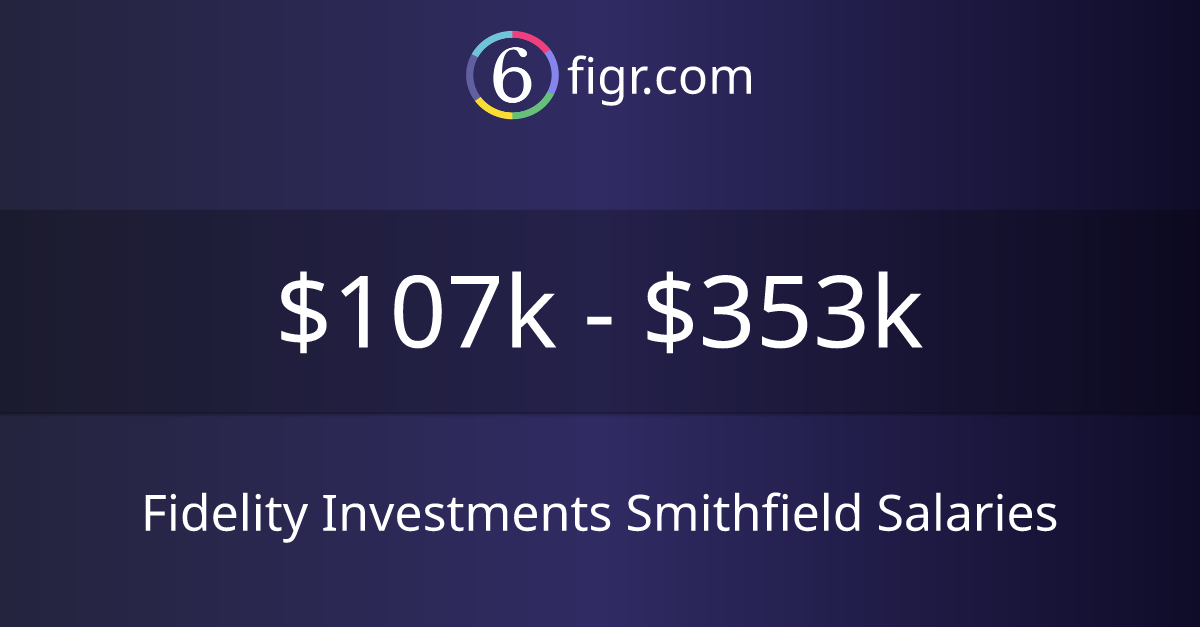 Fidelity Investments Smithfield Salaries 2026 | $107k-$353k